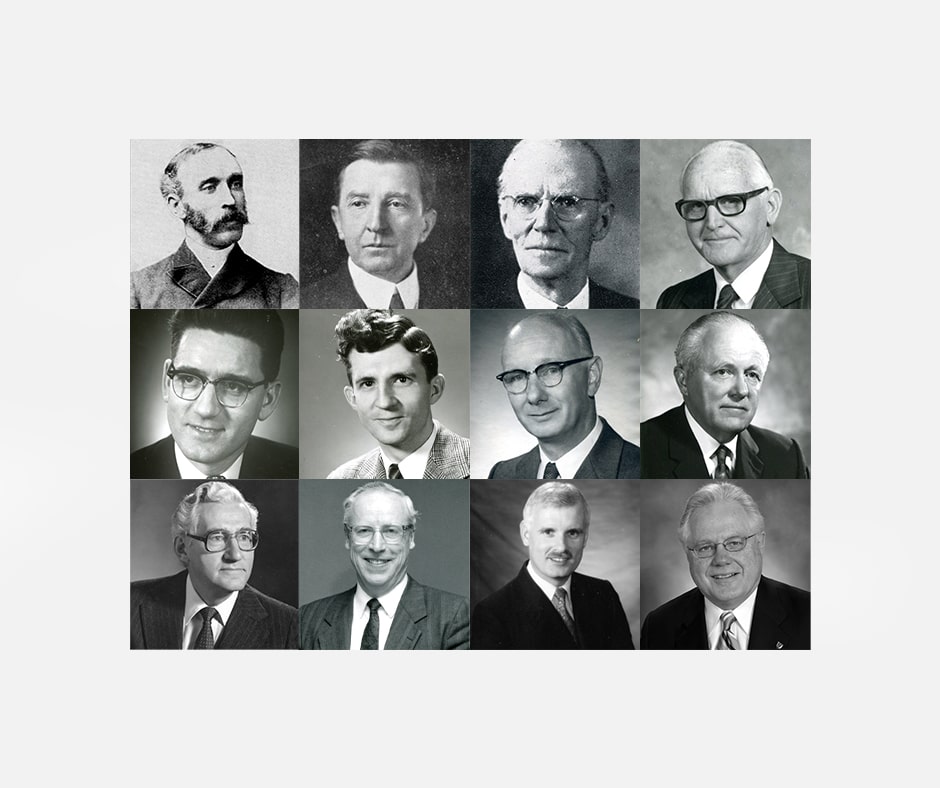 Past Presidents | Tyndale | Celebrating 125 Years